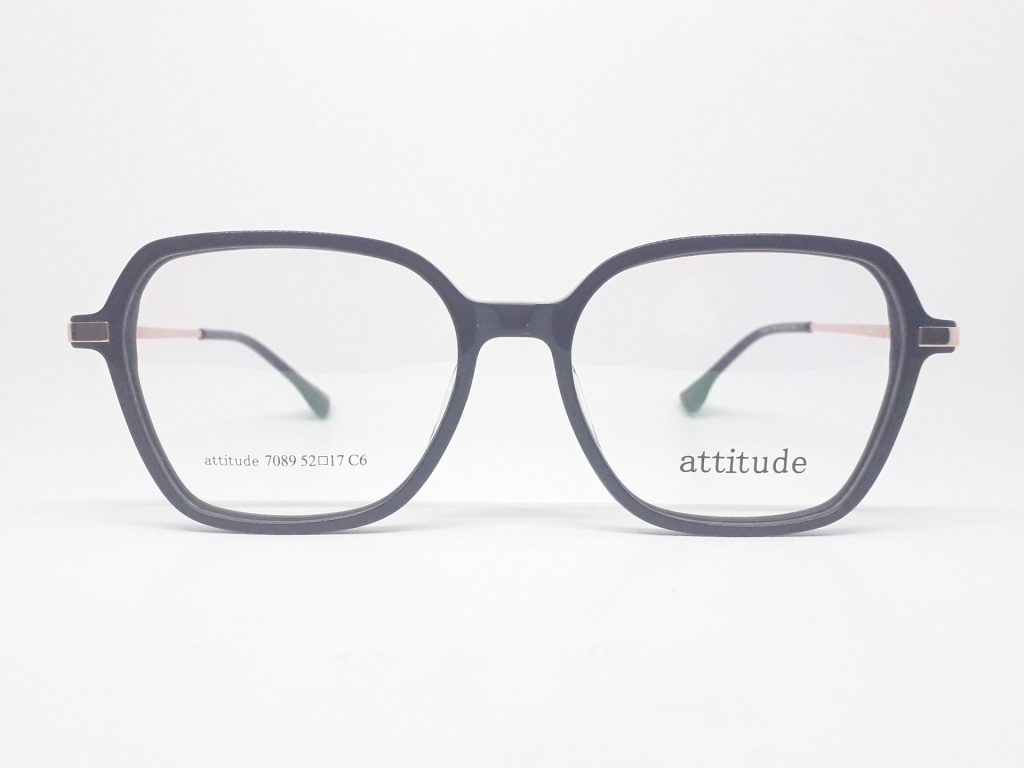 Frame Kacamata Wanita Attitude 7089 Warna Cyan - Cahaya Truevue | Optik ...