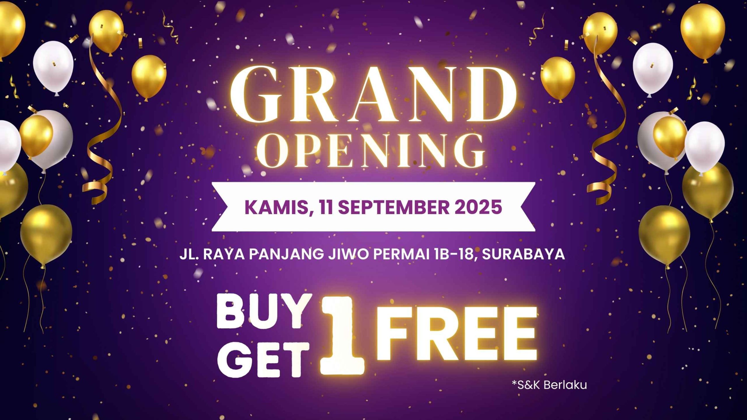 GRAND OPENING OPTIK CAHAYA TRUEVUE PANJANG JIWO - Cahaya Truevue ...
