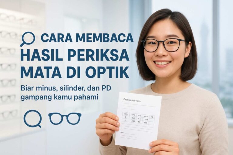 Cara Membaca Hasil Periksa Mata di Optik - Cahaya Truevue | Optik ...